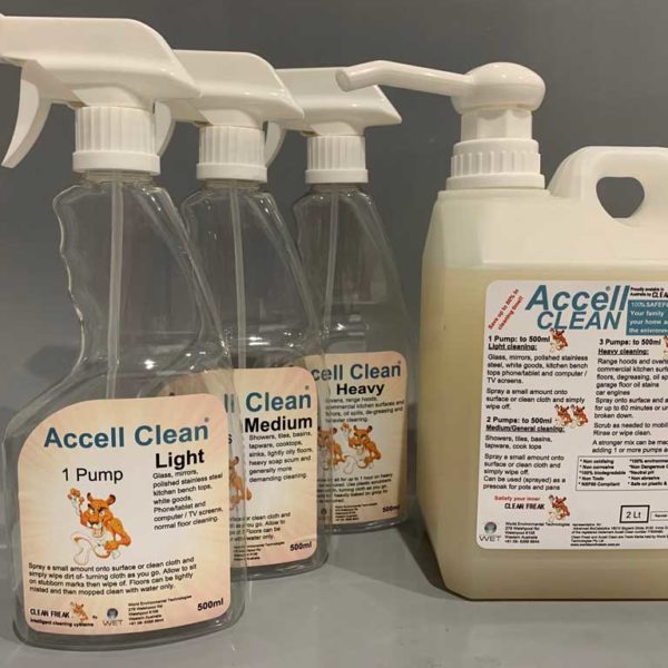 Accell Clean - Spray Bottles - World Environmental Technologies